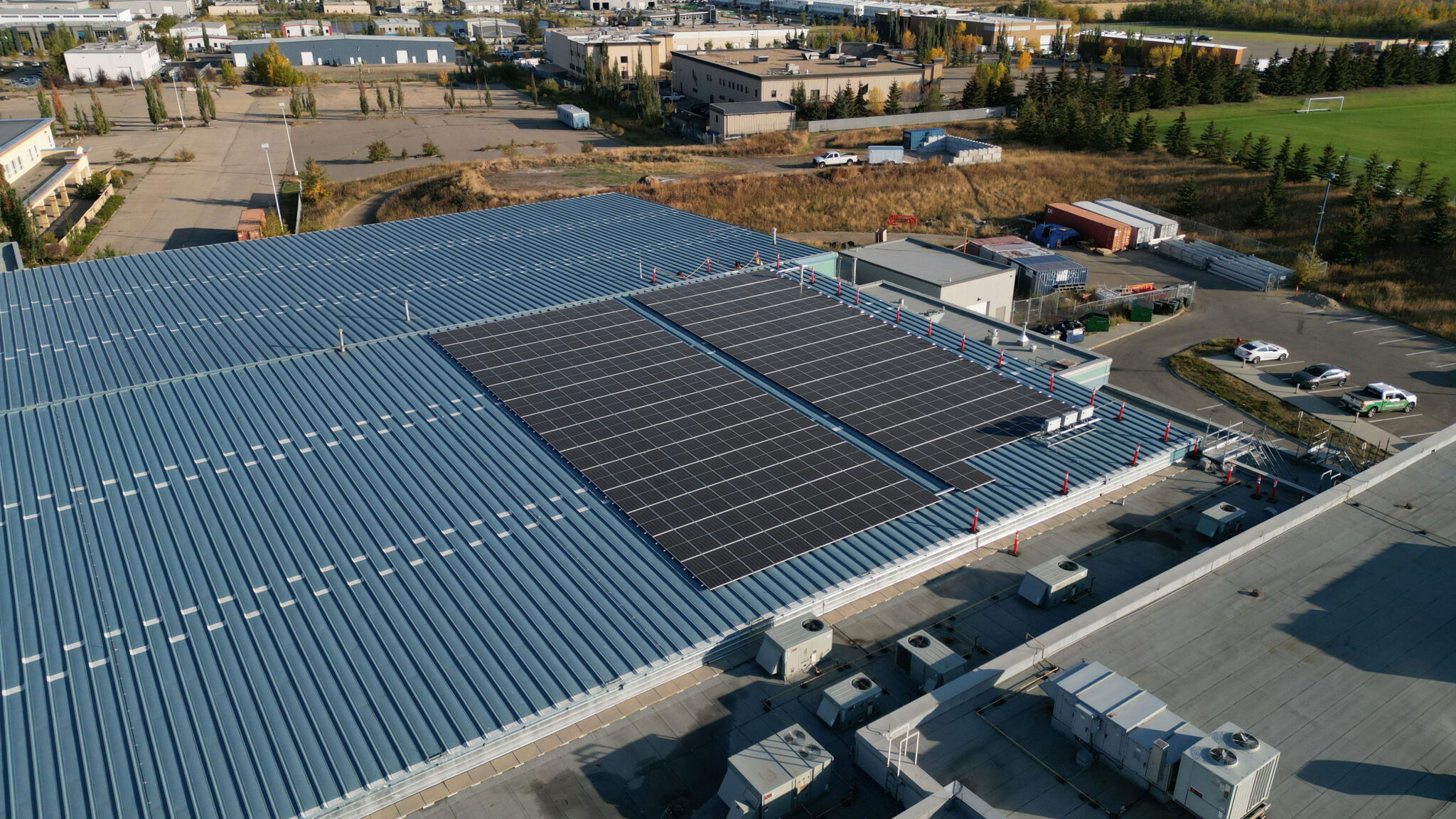 Edon Installs Solar Panels at Millennium Place – Edon Properties Inc